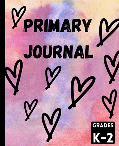 Primary Journal Grades K-2 Half Page Ruled Draw and Write: Kindergarten ...