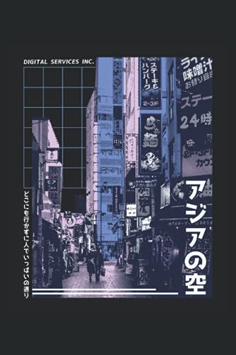 Aesthetic Vaporwave: Notebook: Notebook with cat motif DIN A5 format ...