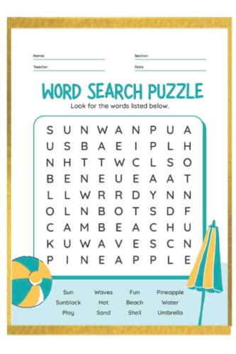 Word Search Puzzle: puzzle by Hassane Abida | Goodreads