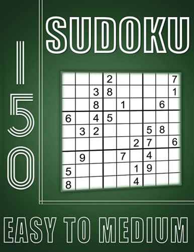 150 Sudoku Large Print Easy to Medium Volume 11: Sudokus for Adults ...