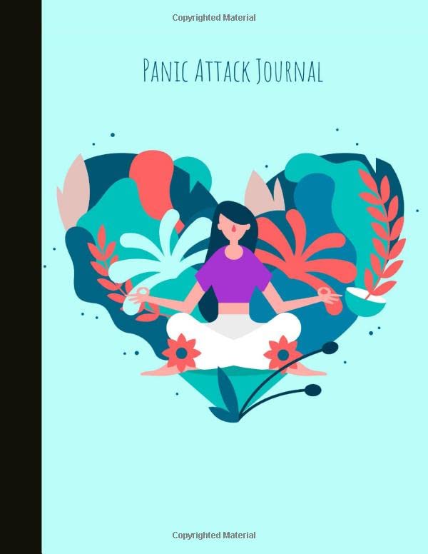Panic Attack Journal: Track & Log Panic Attacks & Severity, Mood and ...