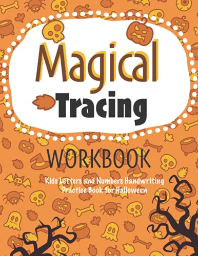 Magical Tracing Workbook: Kids Letters and Numbers Handwriting Practice ...