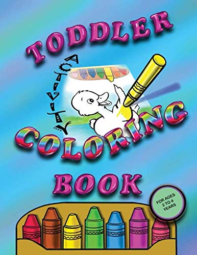 Toddler Activity Coloring Book: A learning coloring book for age two to ...