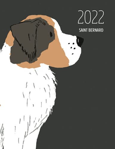 2022 Saint Bernard: Dated Weekly Planner With To Do Notes & Dog Quotes ...