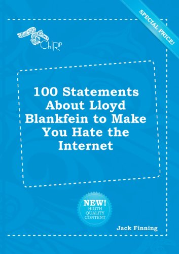100 Statements about Lloyd Blankfein to Make You Hate the Internet by ...
