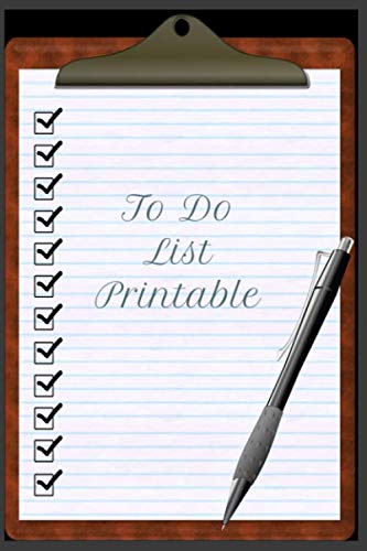 To Do List Printable: Productivity Planner Checklist : Weekly + daily ...