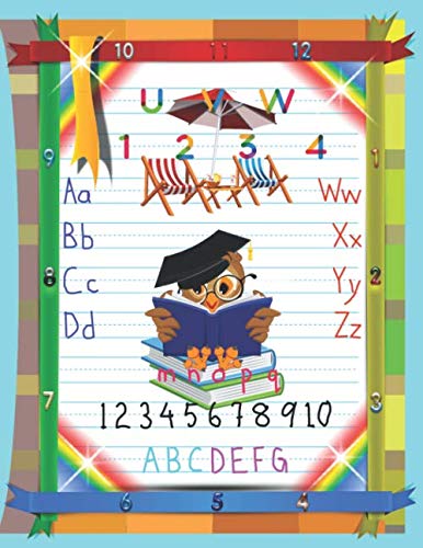 Summer Preschool ABC Writing Workbook: Summer time ABC exercise prek ...