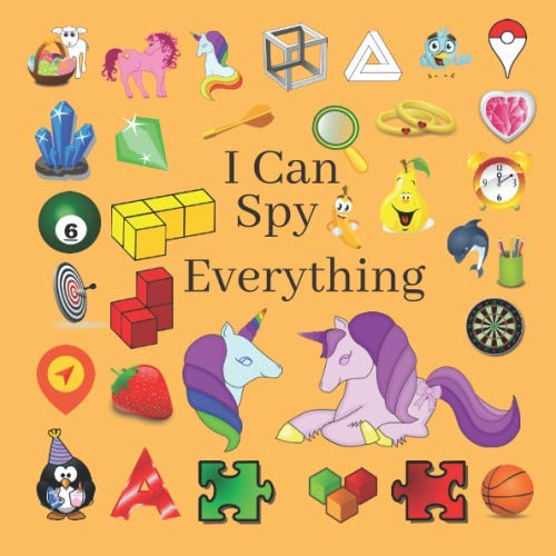 I Can Spy Everything: A Fun Guessing Game and activity book by Better ...