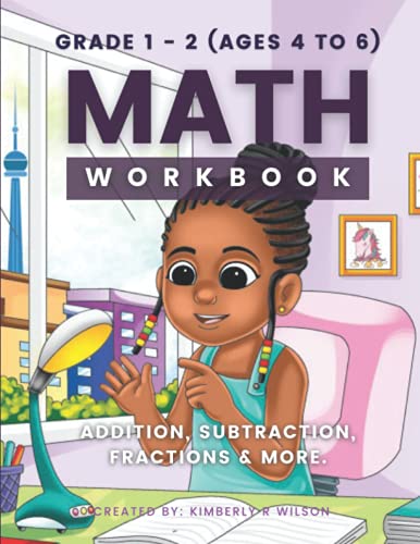Math Workbook for Kids Grade 1 to 2 (Ages 4 to 6) | Adding and ...