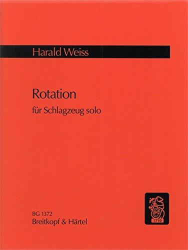 Weiss: Rotation by Harald Weiss | Goodreads