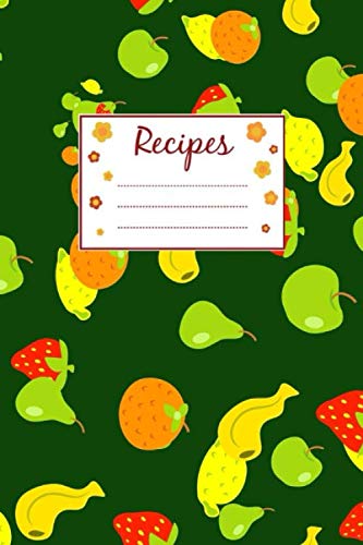 Recipes: Recipe Notebook With Tabs Recipe Book Organizer, Recipe Book ...