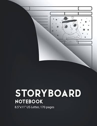 Storyboard Notebook 16:9, 8.5"x11" US Letter, 170 pages: Notebook ...