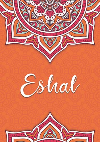 Eshal: Notebook A5 | Personalized name Eshal | Birthday gift for women ...