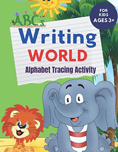 ABC Writing World Alphabet Tracing Activity Book for Kids Ages 3 ...