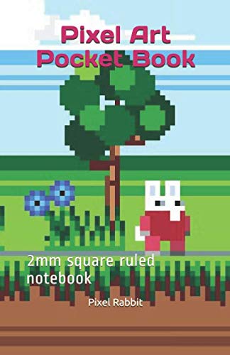 Pixel Art Pocket Book: 2mm square ruled notebook by Pixel Rabbit ...