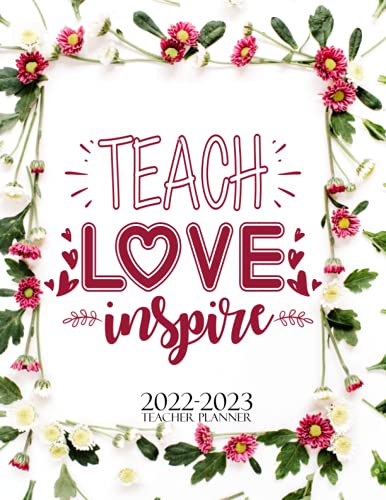 Teacher Lesson Planner 2022-2023: Teacher Planner for 2022-2023 ...
