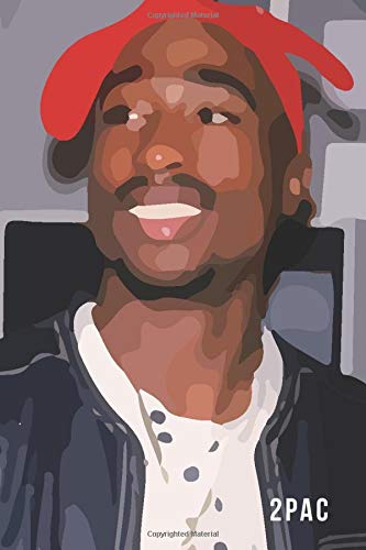 2Pac: Tupac Watercolor Drawing Notebook Gift Journal by From Fans to ...
