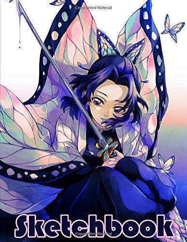 Demon slayer sketchbook: Demon slayer sketchbook for drawing, Painting ...