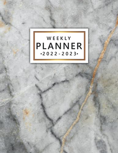 2022-2023 Weekly Planner: 2 Year Weekly Monthly Agenda Organizer ...