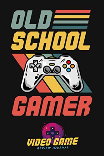 Old School Gamer Video Game Review Journal: Video Game Review Lined ...