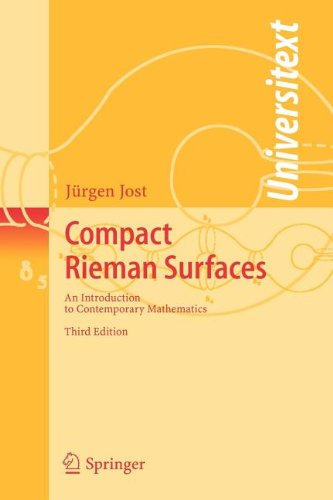 Compact Riemann Surfaces by Jürgen Jost | Goodreads