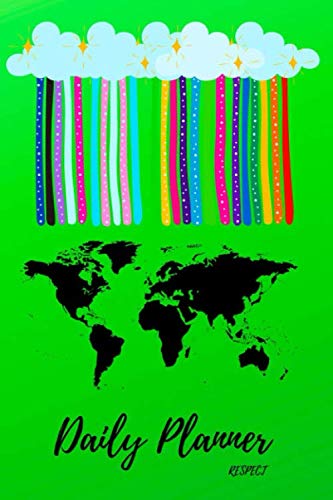 Daily Planner Respect: LGBT2SQIA+ Schedule Priorities Notes Rainbow ...