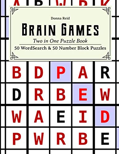 Brain Games: Two in One Puzzle Book by Donna Reid | Goodreads