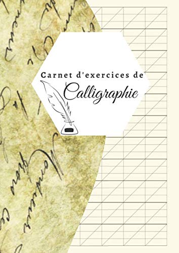 Carnet d'exercices de calligraphie: DIN A4 | 110 pages | écriture ...