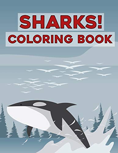 Shark! Coloring Book: book shark jaws Coloring book for kids by ...