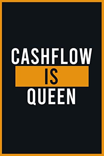 Cashflow is queen: Lined Writing Notebook Journal, 120 Pages, 6''x9 ...