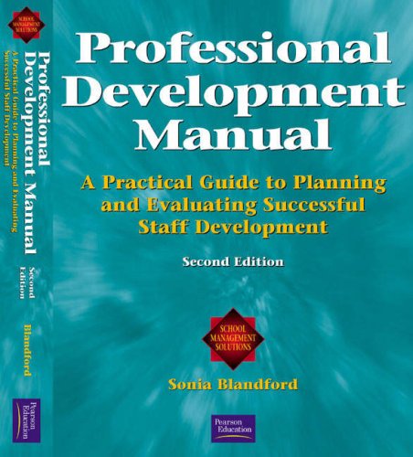 Professional Development Manual: A Practical Guide to Planning and ...