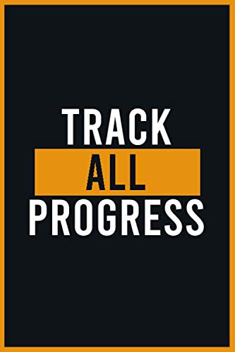 Track all progress: Lined Writing Notebook Journal, 120 Pages, 6''x9 ...