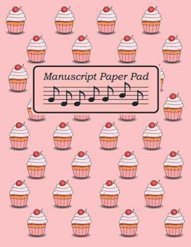 12 Staff Manuscript Paper Pad: Music writing notebook, Blank sheet ...