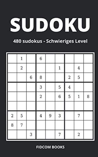 SUDOKU: 480 sudokus - Schwieriges level by Fidcom Books | Goodreads