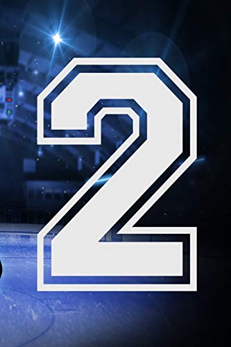 2 Journal: A Hockey Jersey Number #2 Two Notebook For Writing And Notes ...