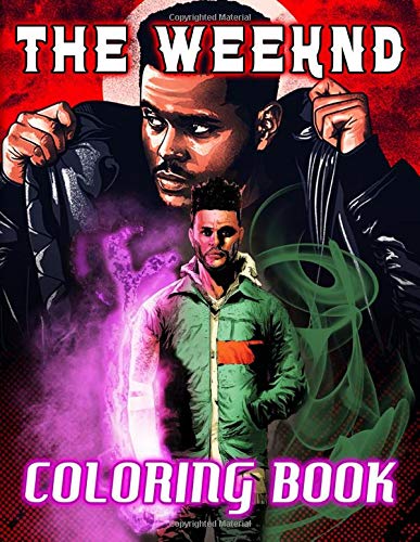 The Weeknd Coloring Book: Stress Relieving Adults Coloring Books! by ...
