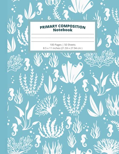 Kindergarten composition notebook: Primary composition notebook | k-2 ...