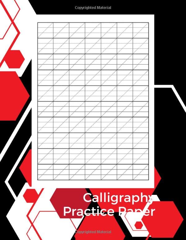 Calligraphy Practice Paper: Calligraphy Paper Pad For Beginners ...
