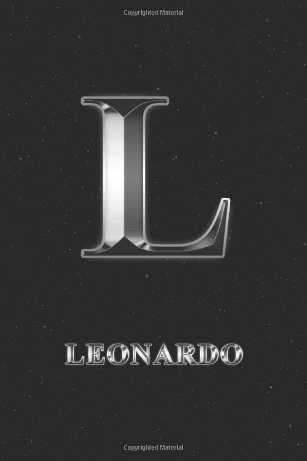 Leonardo: Journal | Personalized First Name Personal Writing Diary ...