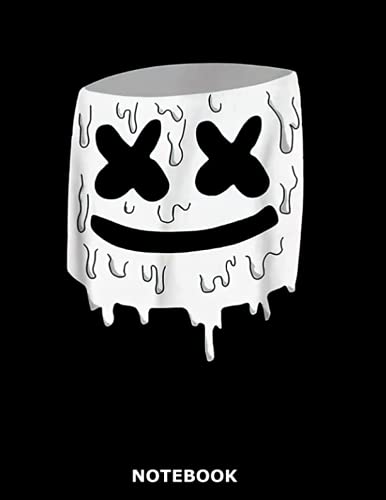 Notebook: Marshmello Composition Notebook -120 Pages - Large 8.5x11 by ...