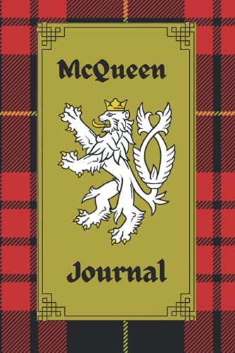 McQueen Journal: Scottish Surname Tartan Journal, 120 pages, 6 x 9 ...