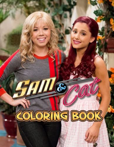 Sam & Cat Coloring Book: A Cool Coloring Book With Many Illustrations ...
