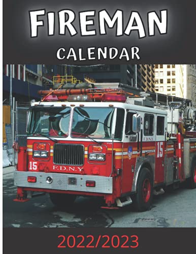FireMan calendar 2022/2023: three years planner with calendar 2021,2022 ...