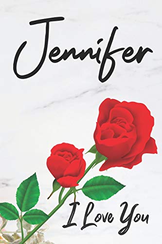 Jennifer I Love You: Red Love Flowers & Marble Romance Prosperity ...