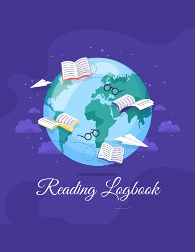 Reading logbook: Reading journal, reading log. Book magazine for book ...