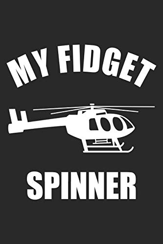 My Fidget Spinner: Helicopter Notebook Blank Dot Grid Journal dotted ...