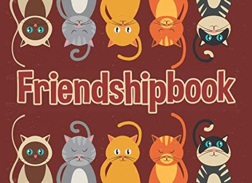 Friendship Book: A great friendship album - with lots of space and many ...