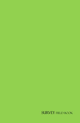 Surveying Field Book: 8x4 Grid Format Graph Paper Notebook for ...