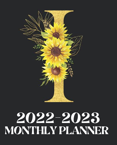 2022-2023 Monthly Planner "I": 2 year Plan Ahead Calendar or Diary ...