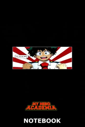 My Hero Academia Notebook: My Hero Acadamia Composition Notebook -120 ...